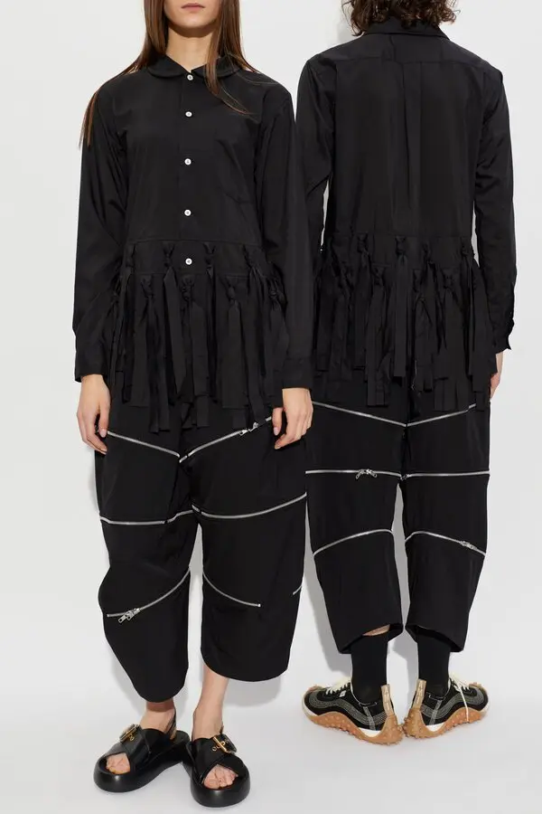 Comme Des Garçons Fringed Shirt