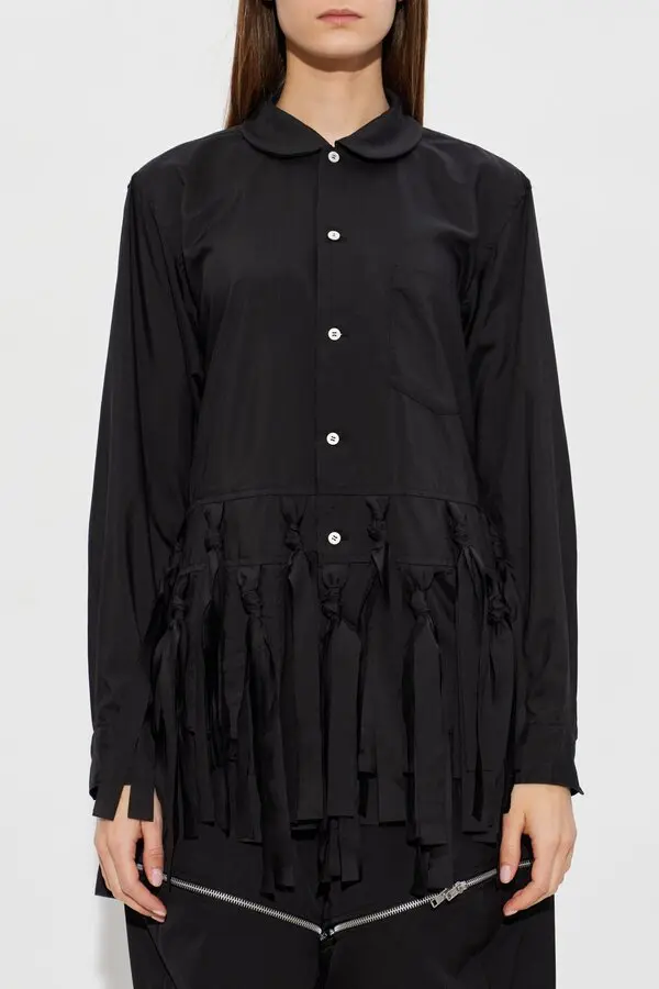 Comme Des Garçons Fringed Shirt
