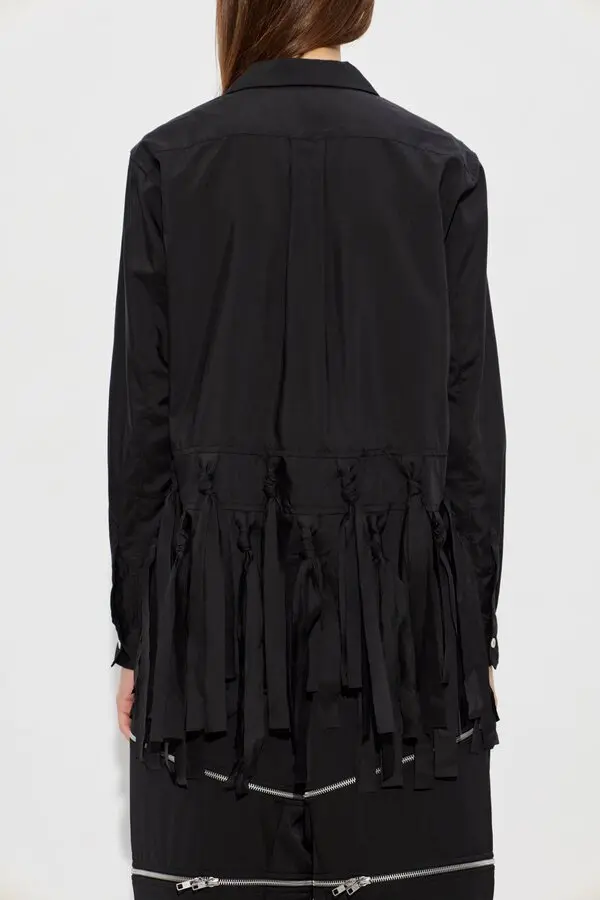 Comme Des Garçons Fringed Shirt