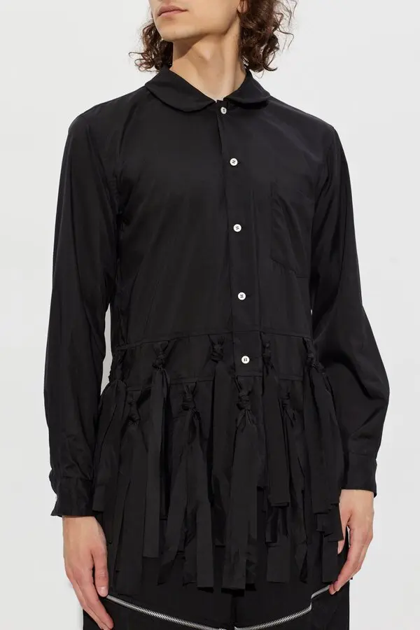 Comme Des Garçons Fringed Shirt