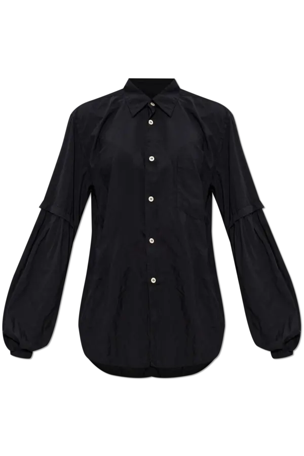 Comme Des Garçons Shirt With Pocket - Black