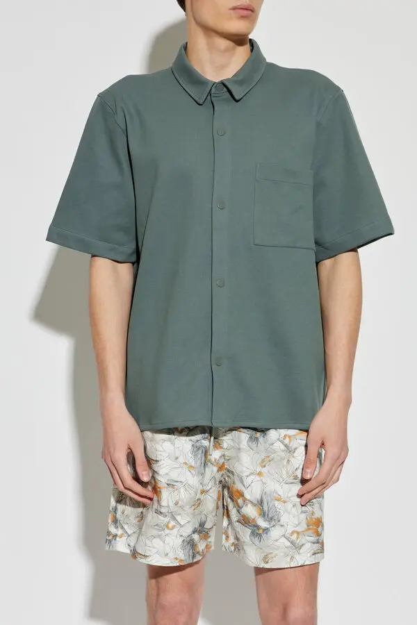 Hanro Shirt From The `travelwear` Collection - Green