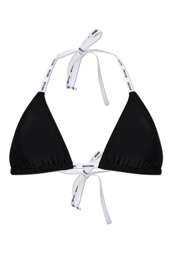 Moschino Bikini Top - Black