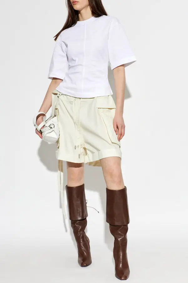 Alexander McQueen Leather Heeled Boots - Brown