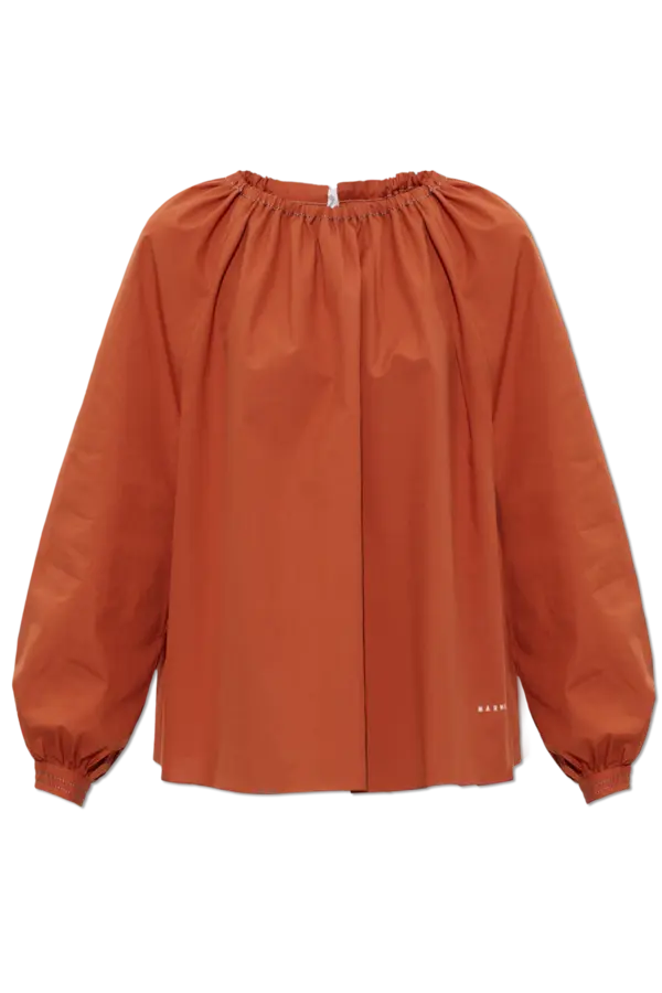 Marni Loose-fit Cotton Top