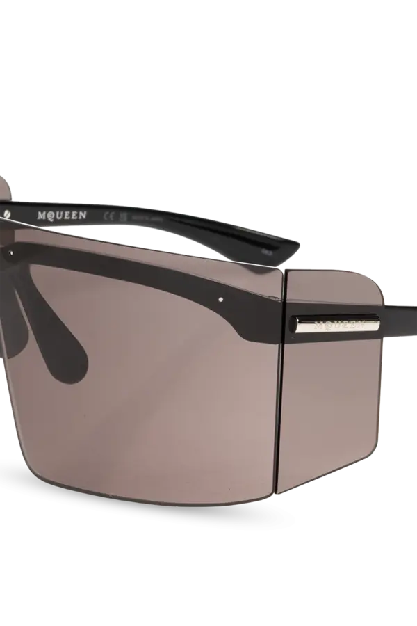 Alexander McQueen Shield Sunglasses - Black