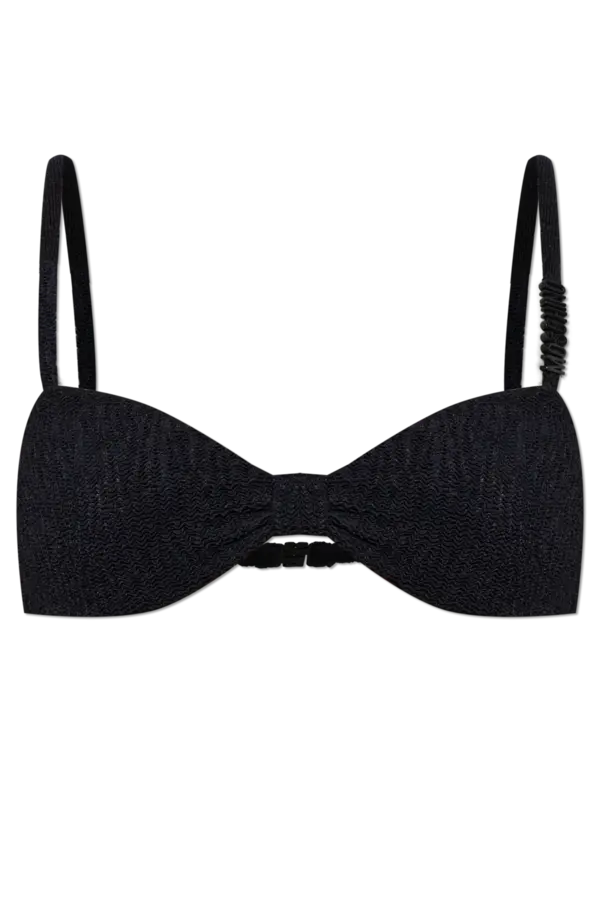 Moschino Bikini Top - Black