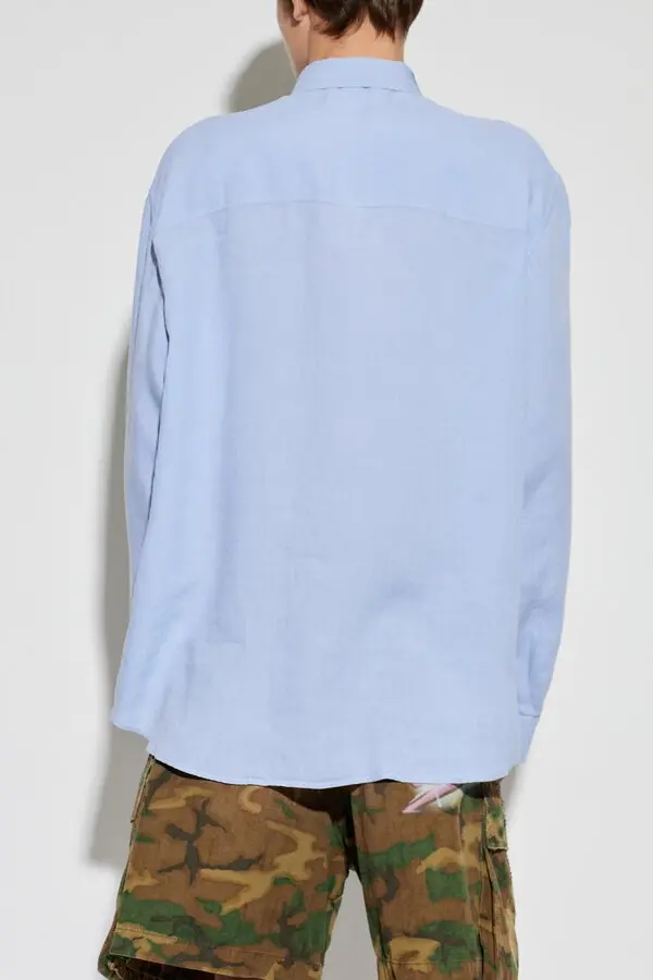 Dsquared2 Linen Shirt - Blue