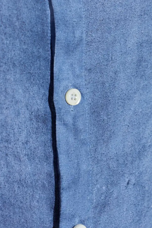 Dsquared2 Linen Shirt - Blue