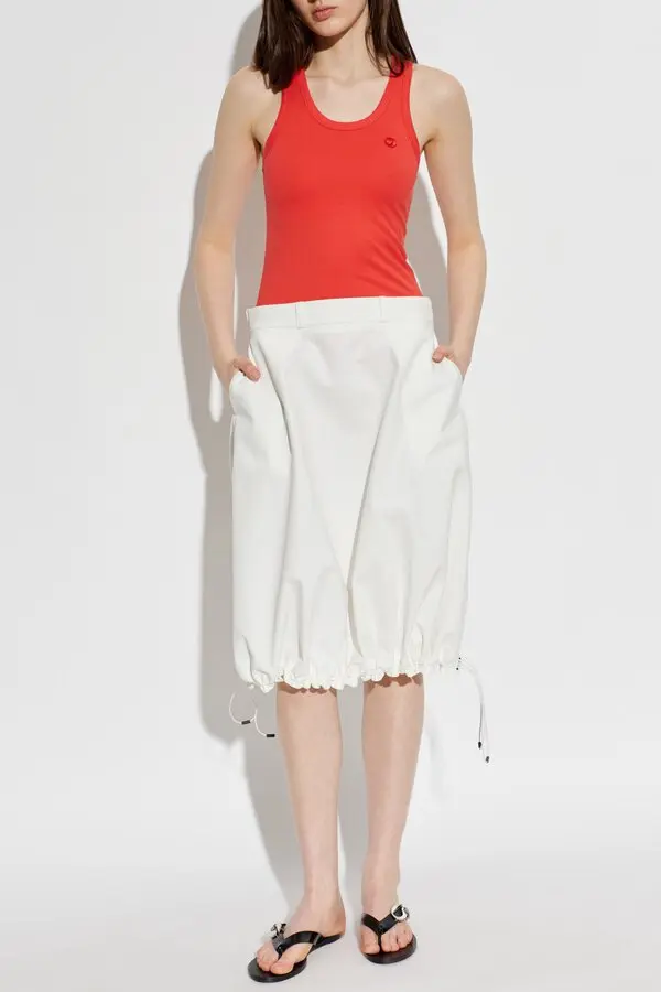 Coperni Embroidered Logo Tank Top