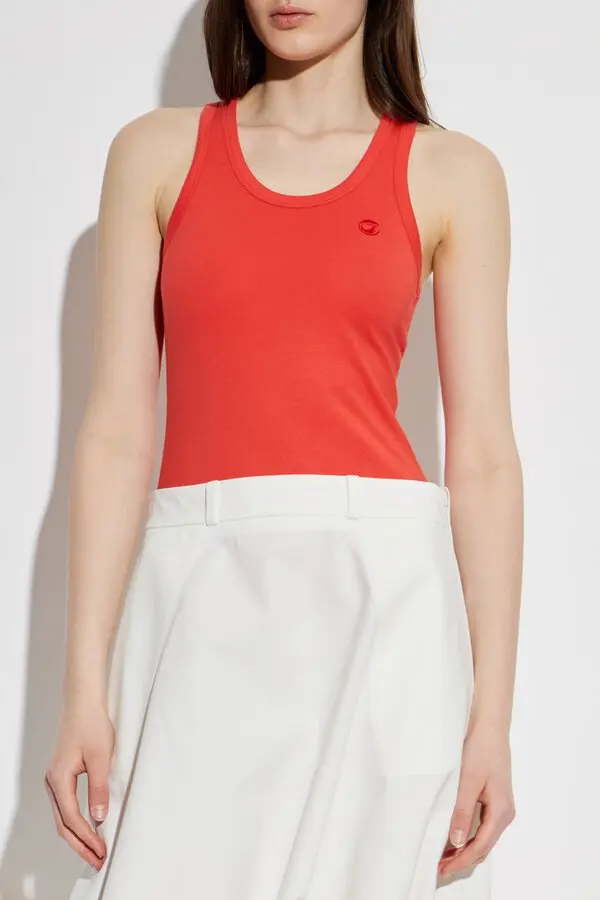 Coperni Embroidered Logo Tank Top