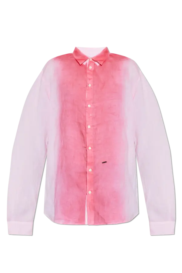 Dsquared2 Linen Shirt - Pink
