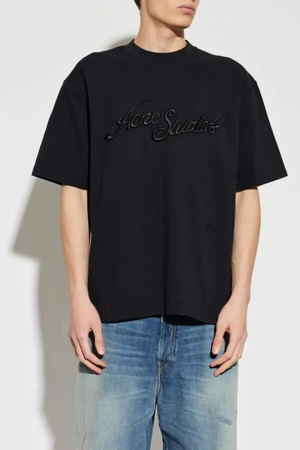 Acne Studios T-shirt With Embroidered Logo