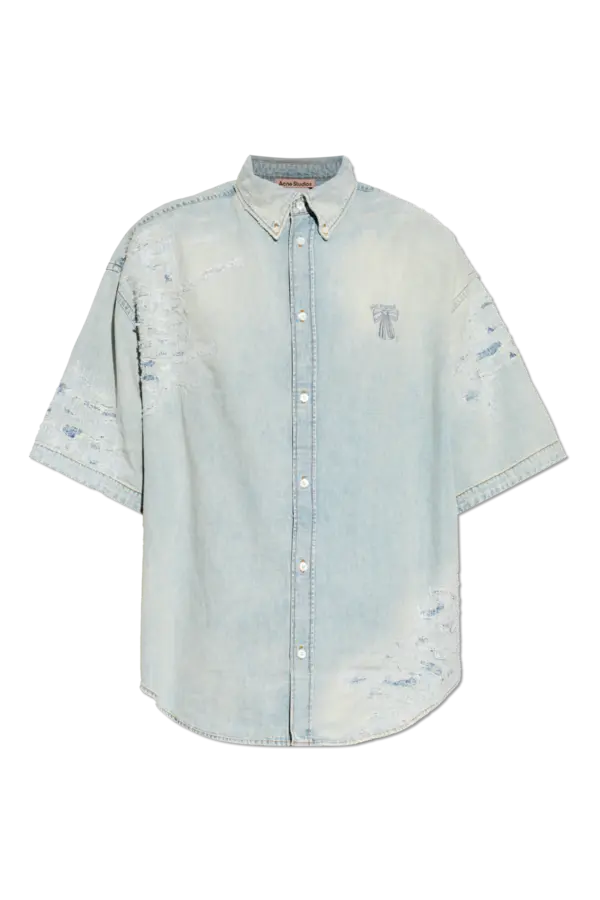 Acne Studios Vintage Effect Denim Shirt