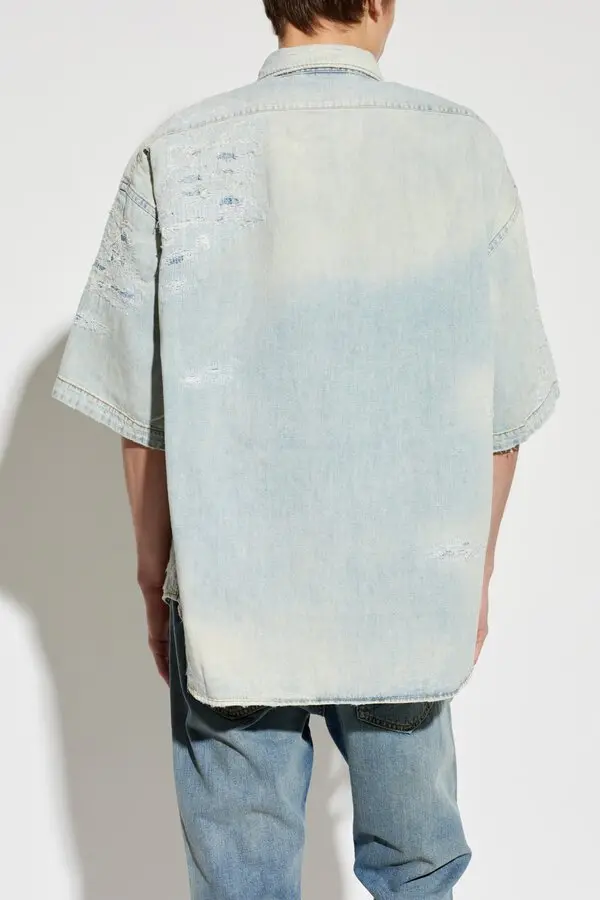 Acne Studios Vintage Effect Denim Shirt
