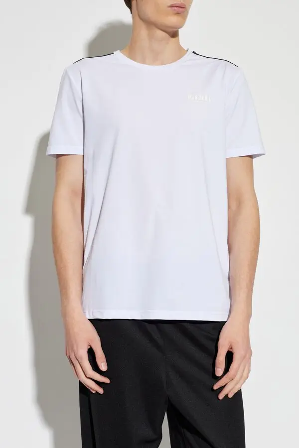 Moschino 2-pack Of T-shirts From The 'active' Line - White