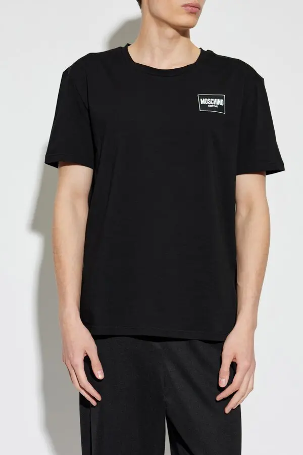 Moschino 2-pack Of T-shirts From The `active` Line