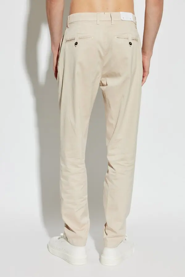 Eleventy Tapered Leg Trousers - Beige