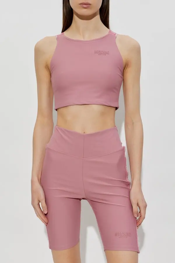 Moschino Active Line Top - Pink