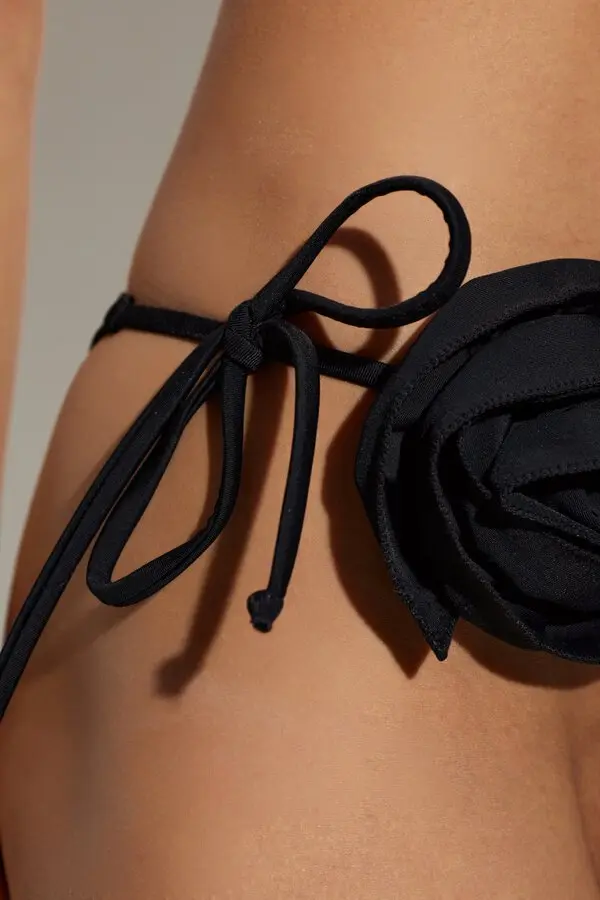 Moschino Bikini Bottom - Black