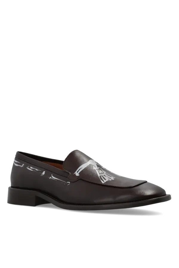 Acne Studios Leather Loafers - Brown
