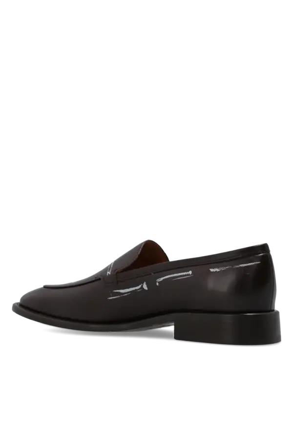 Acne Studios Leather Loafers - Brown