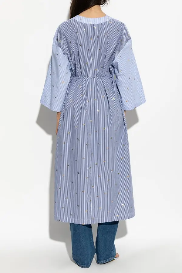Munthe Byrus Midi Dress - Blue