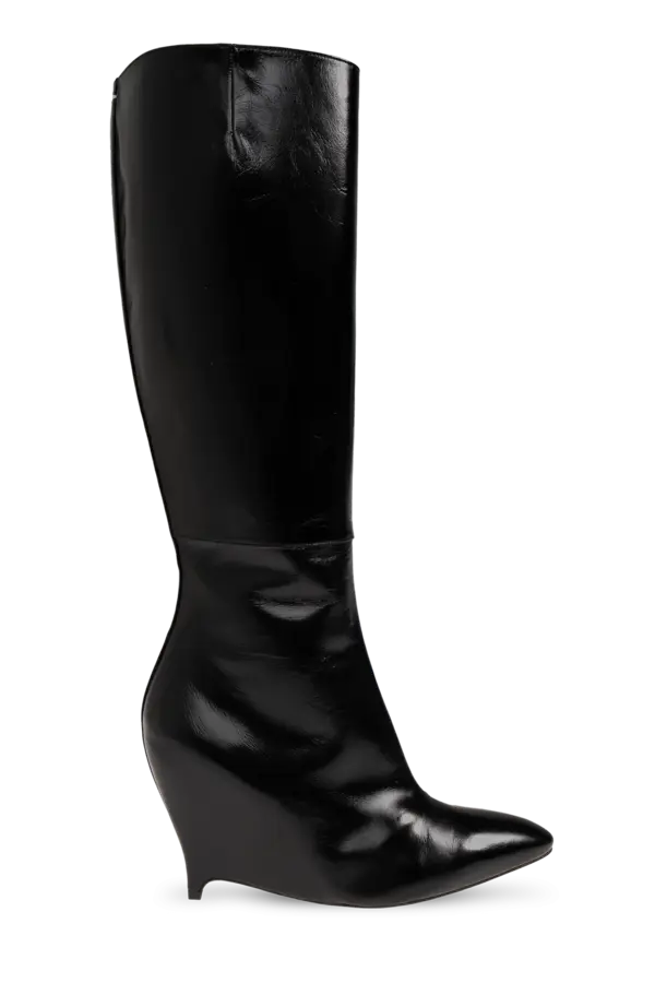 MAISON MARGIELA Leather Heeled Boots
