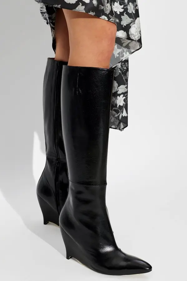 MAISON MARGIELA Leather Heeled Boots