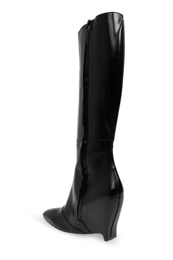 MAISON MARGIELA Leather Heeled Boots
