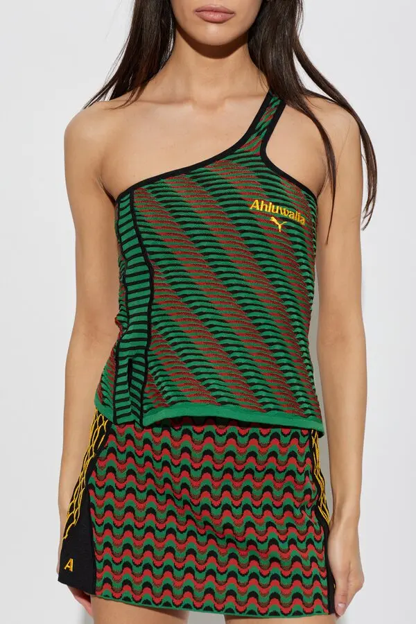 PUMA X Ahluwalia Ss26 Asymmetrical Top