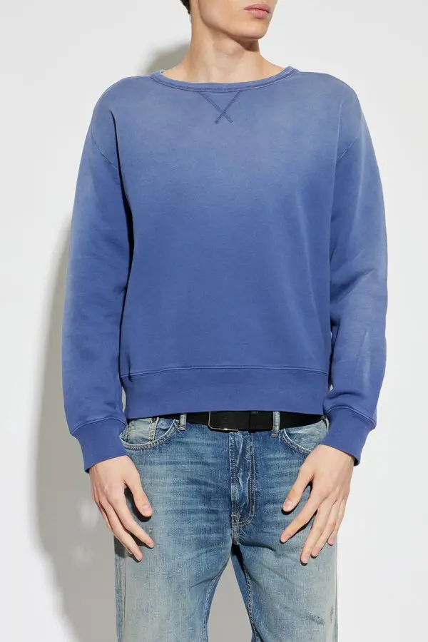 Acne Studios Printed Crewneck Sweatshirt - Blue