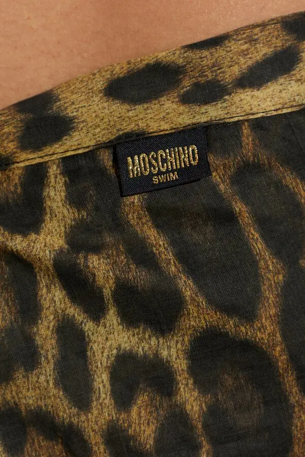 Moschino Animal Print Pareo