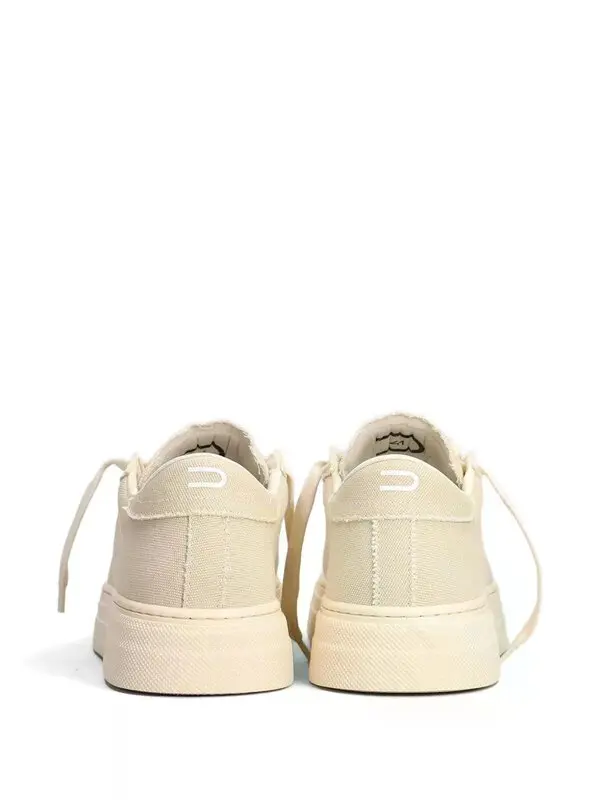 DEMNA Frayed-edge Canvas Sneakers