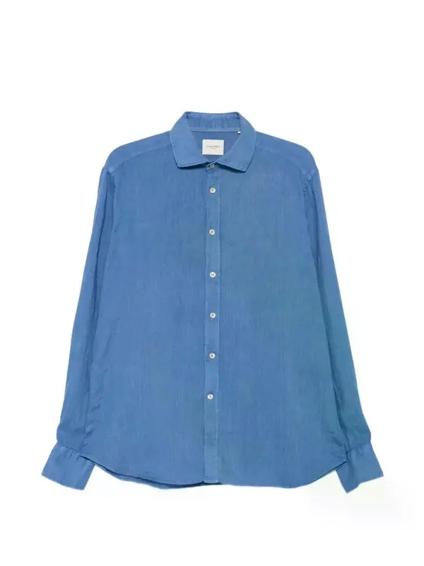 TINTORIA MATTEI 954 Long-sleeves Shirt - Blue