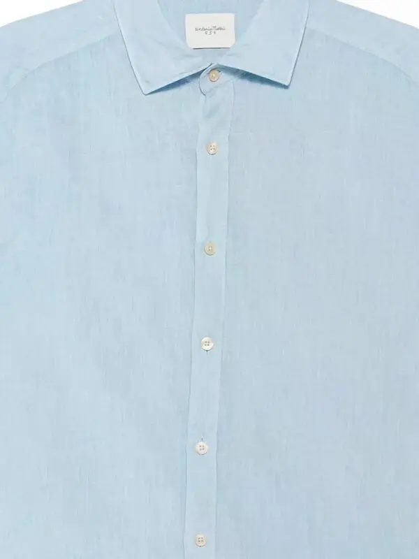 TINTORIA MATTEI 954 Long-sleeves Shirt - Blue