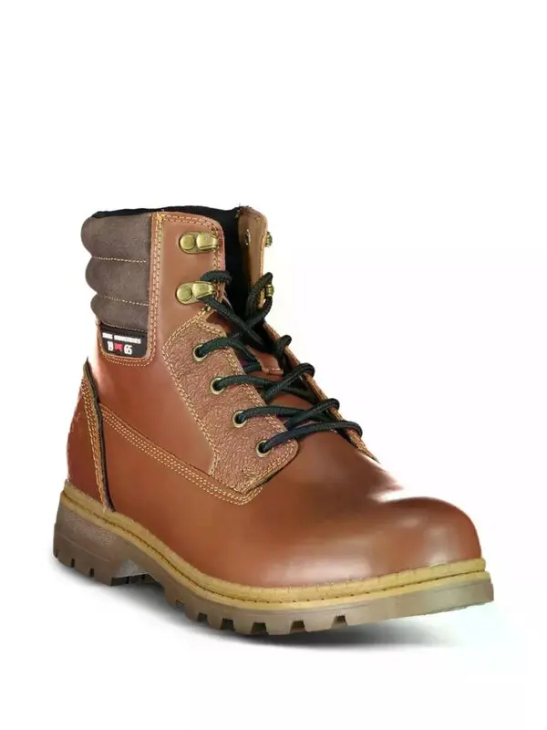 Carrera Eyewear Lace-up Padded-collar Boots - Brown
