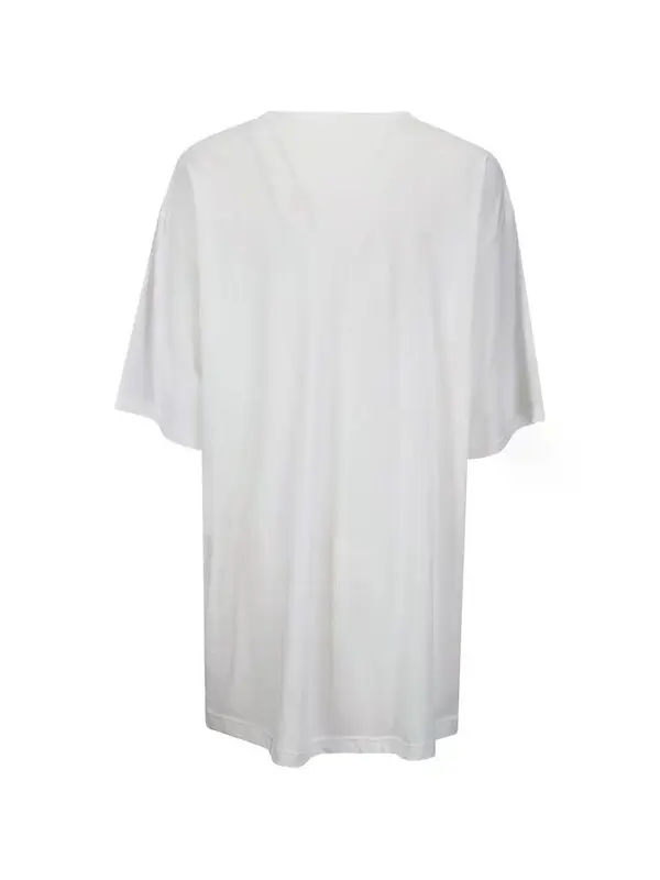 Yohji Yamamoto Swirl-print Oversized T-shirt
