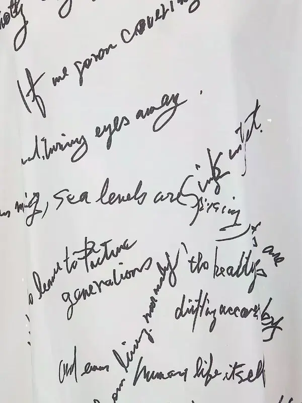 Yohji Yamamoto Handwriting-print T-shirt