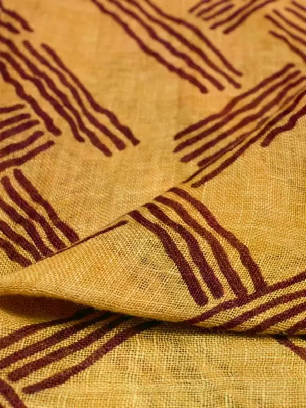 LOVAT & GREEN Horizon Geometric-print Scarf