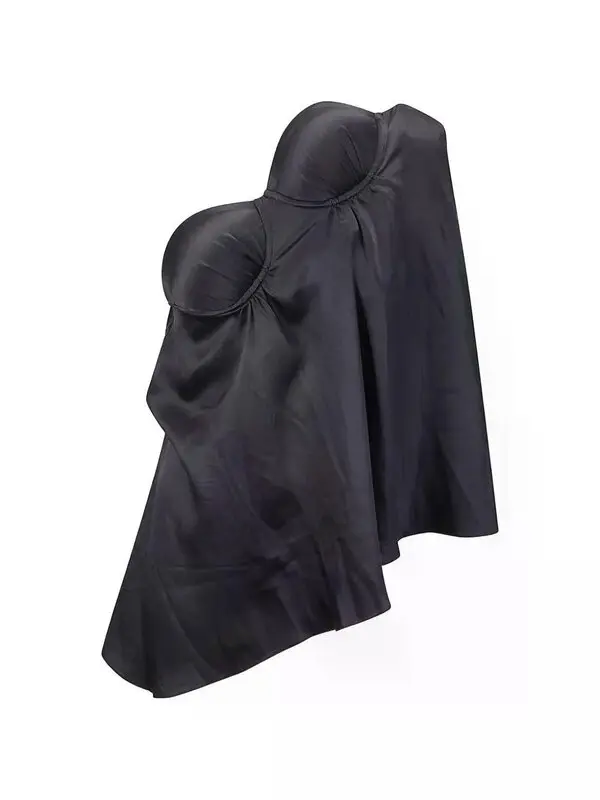ALAINPAUL Asymmetrical Bustier Top
