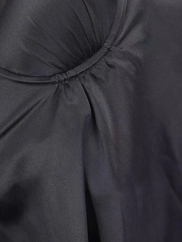 ALAINPAUL Asymmetrical Bustier Top