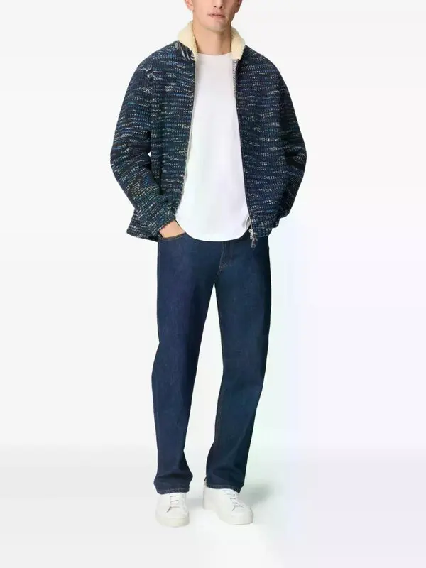 Missoni Patterned Shearling-collar Jacket