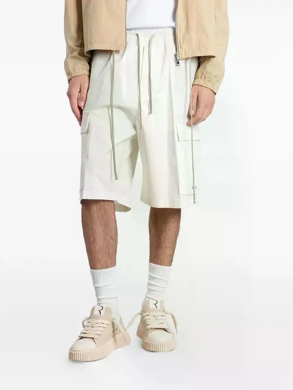 STATE OF ORDER Drawstring Cargo Shorts - Neutrals
