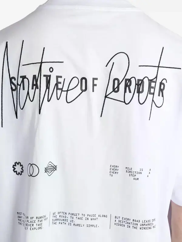 STATE OF ORDER Graphic-print Short-sleeve T-shirt