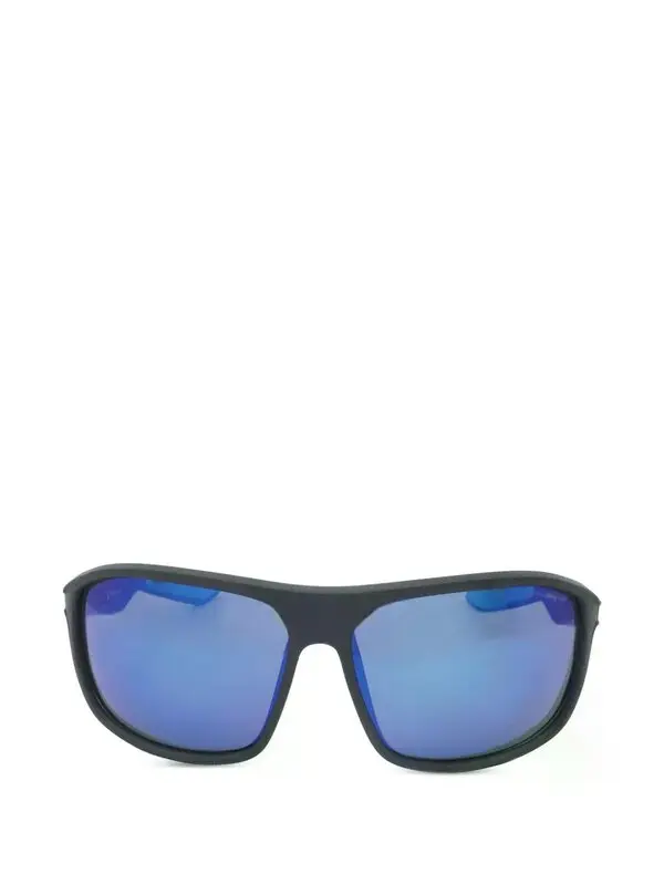 Nike Premier Stride Rectangle-frame Sunglasses - Black