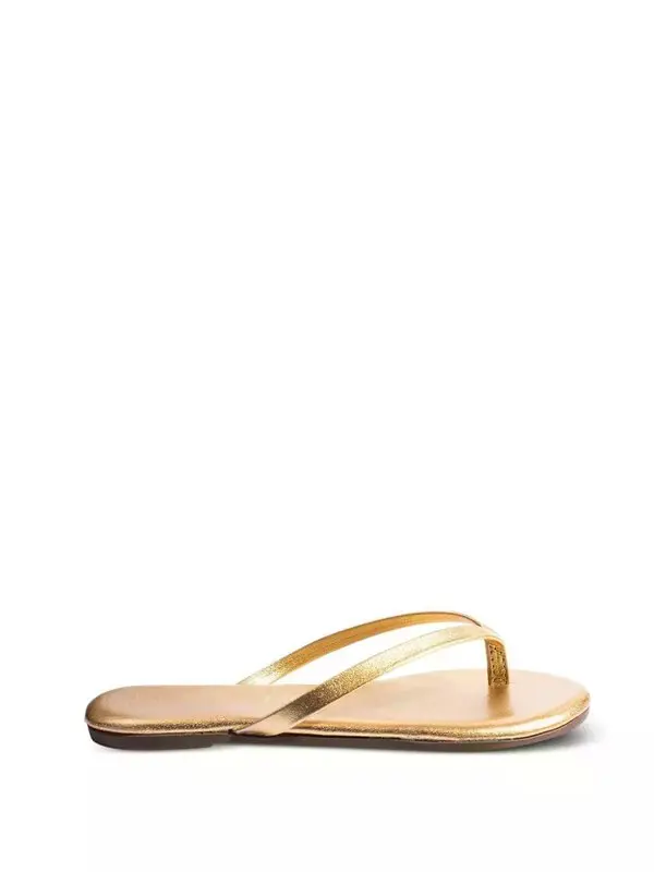 Tkees Lily Metallic Sandals - Gold