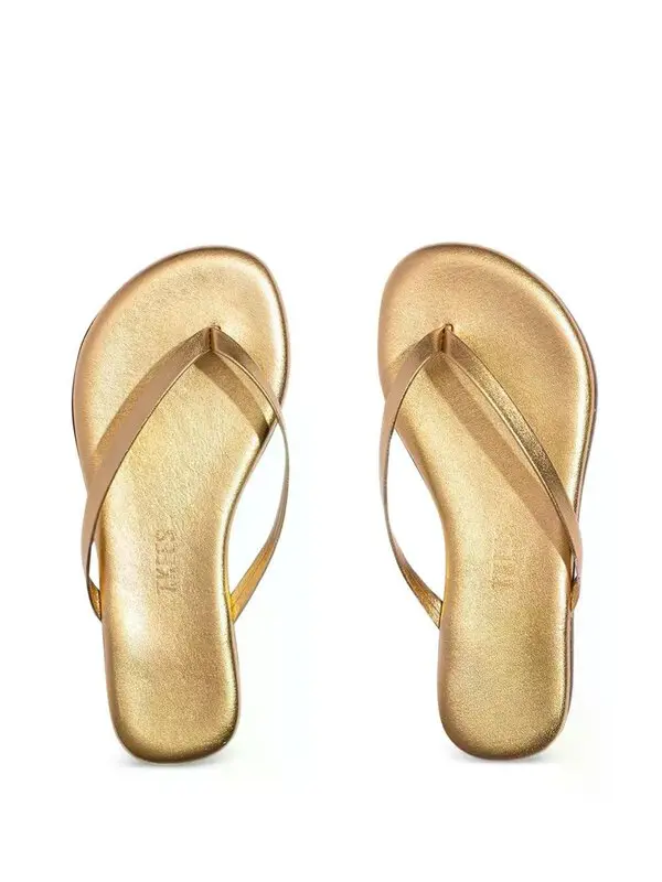 Tkees Lily Metallic Sandals - Gold
