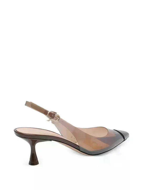 GIANVITO ROSSI Diana 85 Pointed-toe Slingback Sandals