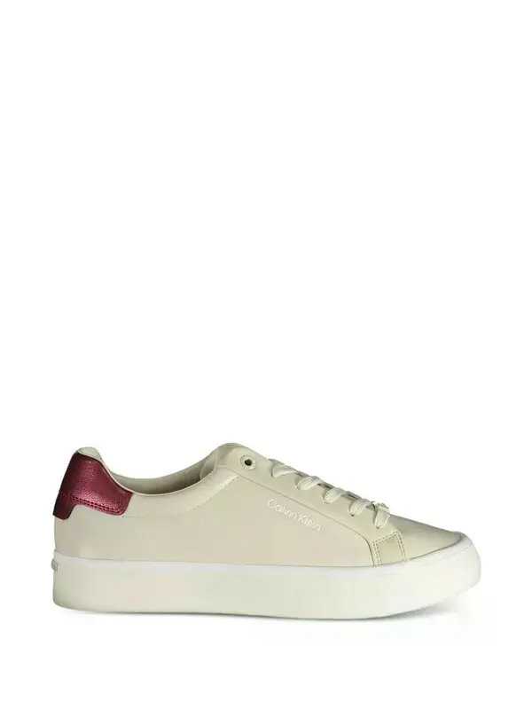 Calvin Klein Logo-detail Sneakers - Neutrals